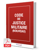Code de justice militaire : télécharger le PDF 2022